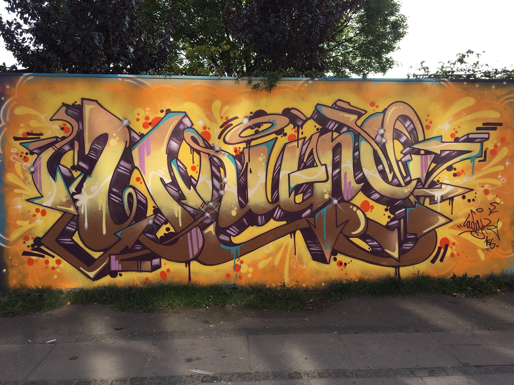 Lady K (Paris) 156 crew – Christania -2018 – www.Graffiti.dk